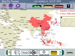 Goalfinder - Free Bird flu tracker map - Animated Easy Science ...